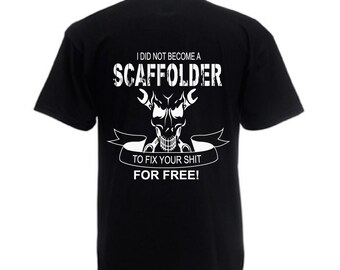 Scaffolding t shirt | Etsy