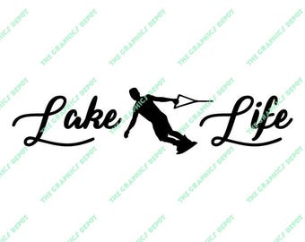 Lake life svg | Etsy