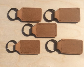 Leather key fob | Etsy
