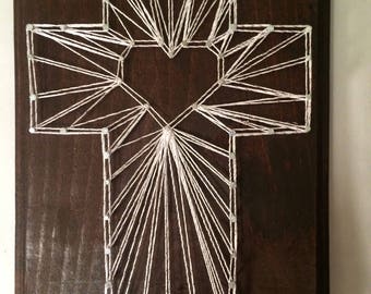String art cross | Etsy