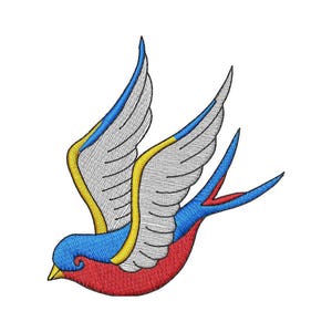 Bird embroidery | Etsy