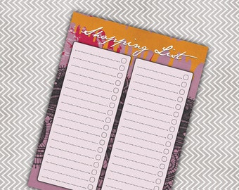 Grocery list pad | Etsy