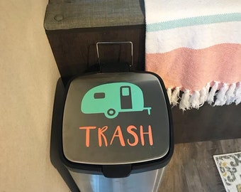 Trailer trash can | Etsy