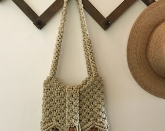 Macrame purse | Etsy