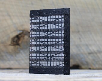 Slim wallet modern wallet carbon fiber wallet women's