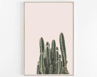 Cactus PrintLarge Wall ArtCactusArt PrintsWall ArtDigital