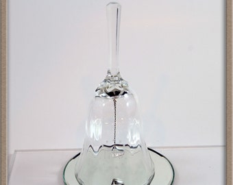 Crystal dinner bell | Etsy
