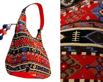 Canvas hobo bag | Etsy