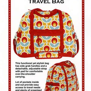 Travel bag pattern | Etsy