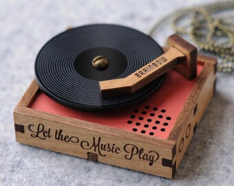 Record player pin | Etsy