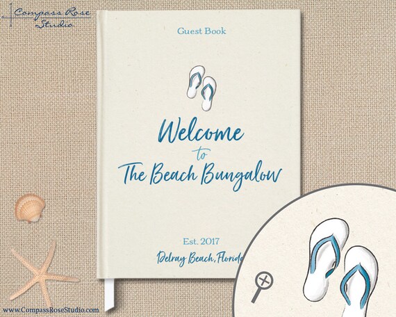 Personalized Vacation Home Guest Book Beach House Guest Book personalized-vacation-home-guest-book-beach-house-guest-book