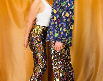 Mardi gras pants | Etsy