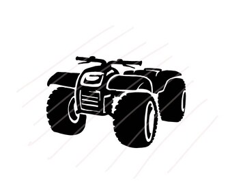 Atv silhouette | Etsy