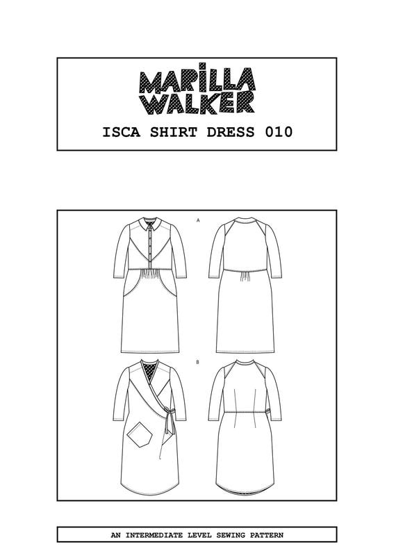 Marilla Walker ISCA SHIRT DRESS 010 pattern review by jennylovestosew