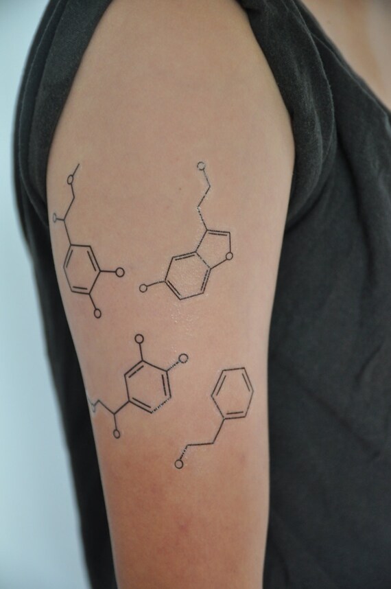 Molecule Thc Tattoos