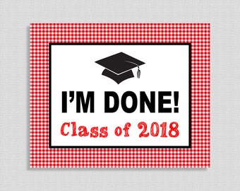 I'm done sign | Etsy