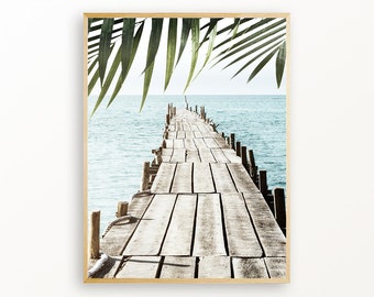 Tropical beach decor | Etsy