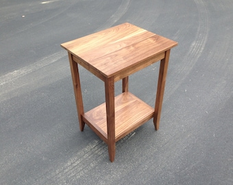 Walnut end tables | Etsy
