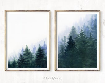 Evergreen tree | Etsy