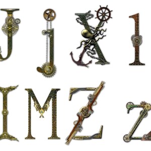 Steampunk clipart | Etsy