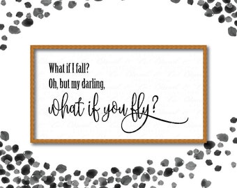 What if i fall | Etsy