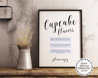 Cupcake signs | Etsy