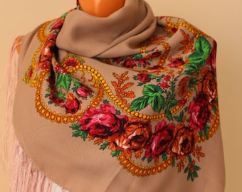 Russian scarf | Etsy