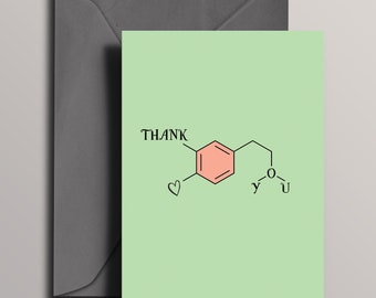 Chemistry thank you | Etsy
