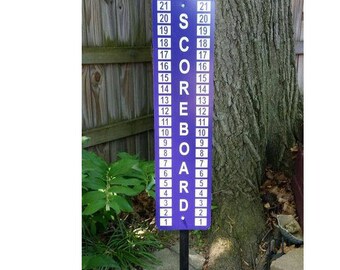 Cornhole Scoreboard Decals Set of 2 18x3 DIY Sign Select