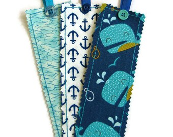 Whale bookmark | Etsy