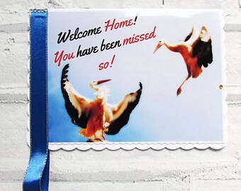 Welcome back card | Etsy