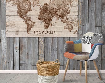 Extra large map | Etsy