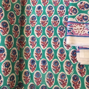 Indian cotton fabric | Etsy