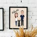 Custom Family Portrait Digital Illustration Personalized