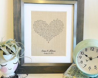 First dance lyrics | Etsy