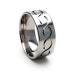 New Custom Made Infinity Design Titanium Ring Free Sizing