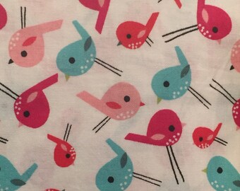 Bird fabric | Etsy