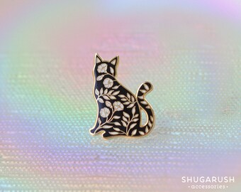 Cat pin | Etsy