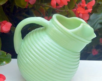 Jadeite pitcher | Etsy