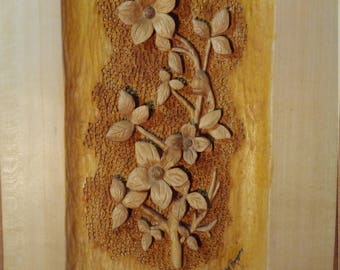 Relief wood carving | Etsy