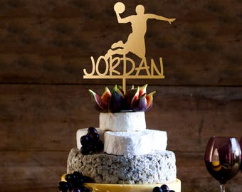Jordan cake topper | Etsy