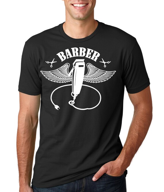 Barber T-Shirt Gift For Barber Shirt Barber Shop Hairdresser