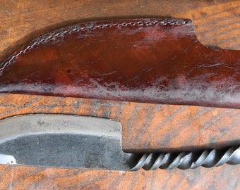 Hand forged knife | Etsy