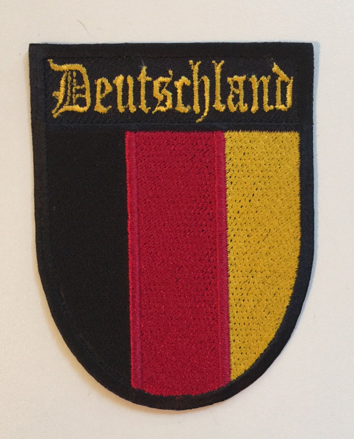 German Deutschland Patch Iron on or Sew On 100%