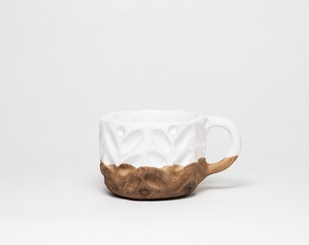 Rustic coffee mug | Etsy