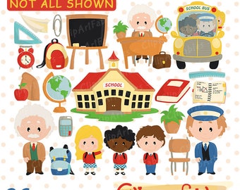 Classroom rules BLACK AND WHITE and color educational