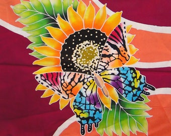 Butterfly batik | Etsy