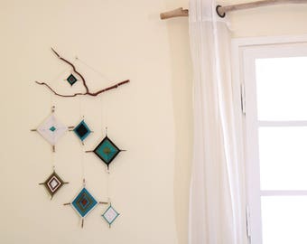 Boho wall hanging | Etsy