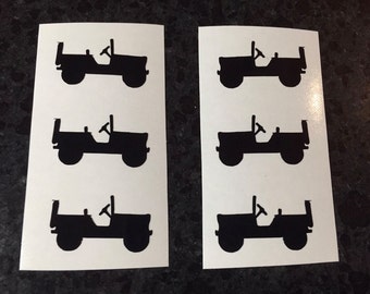 Willys decal | Etsy