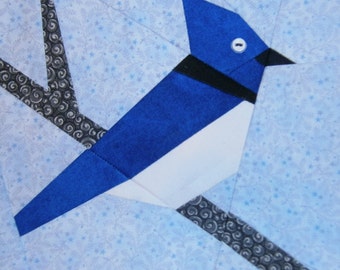 Blue jay pattern | Etsy